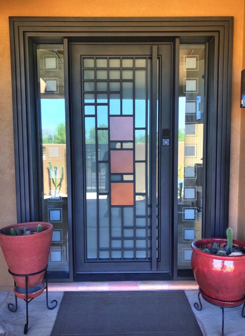 Security Screen Doors Tucson | Iron Door Screens & Iron Security Gates ...