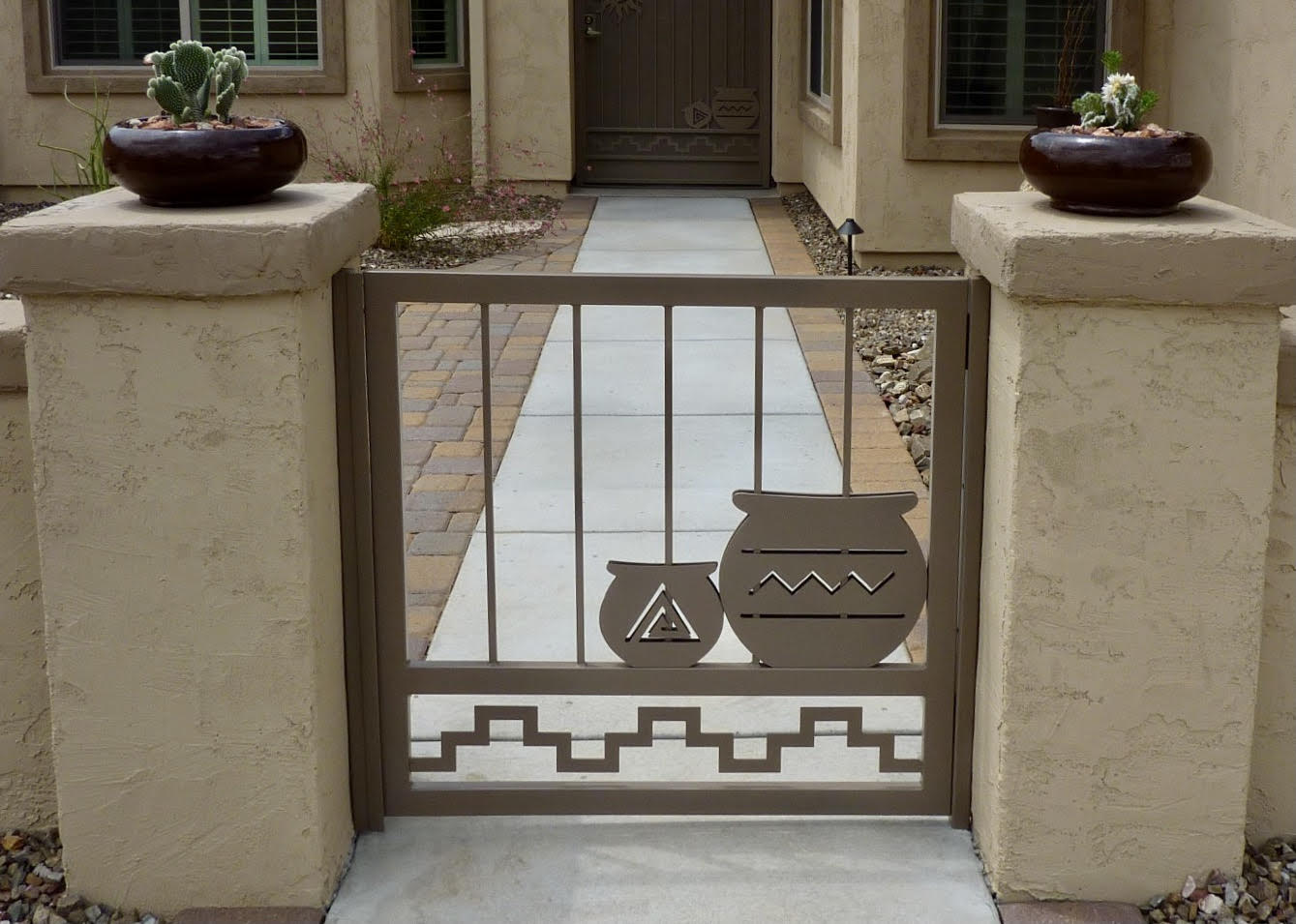 Security Screen Doors Tucson | Iron Door Screens & Iron Security Gates ...